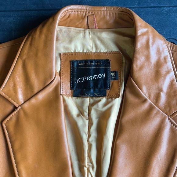 jcpenney | Jackets & Coats | Vintage97s Jc Penney Leather Jacket | Poshmark